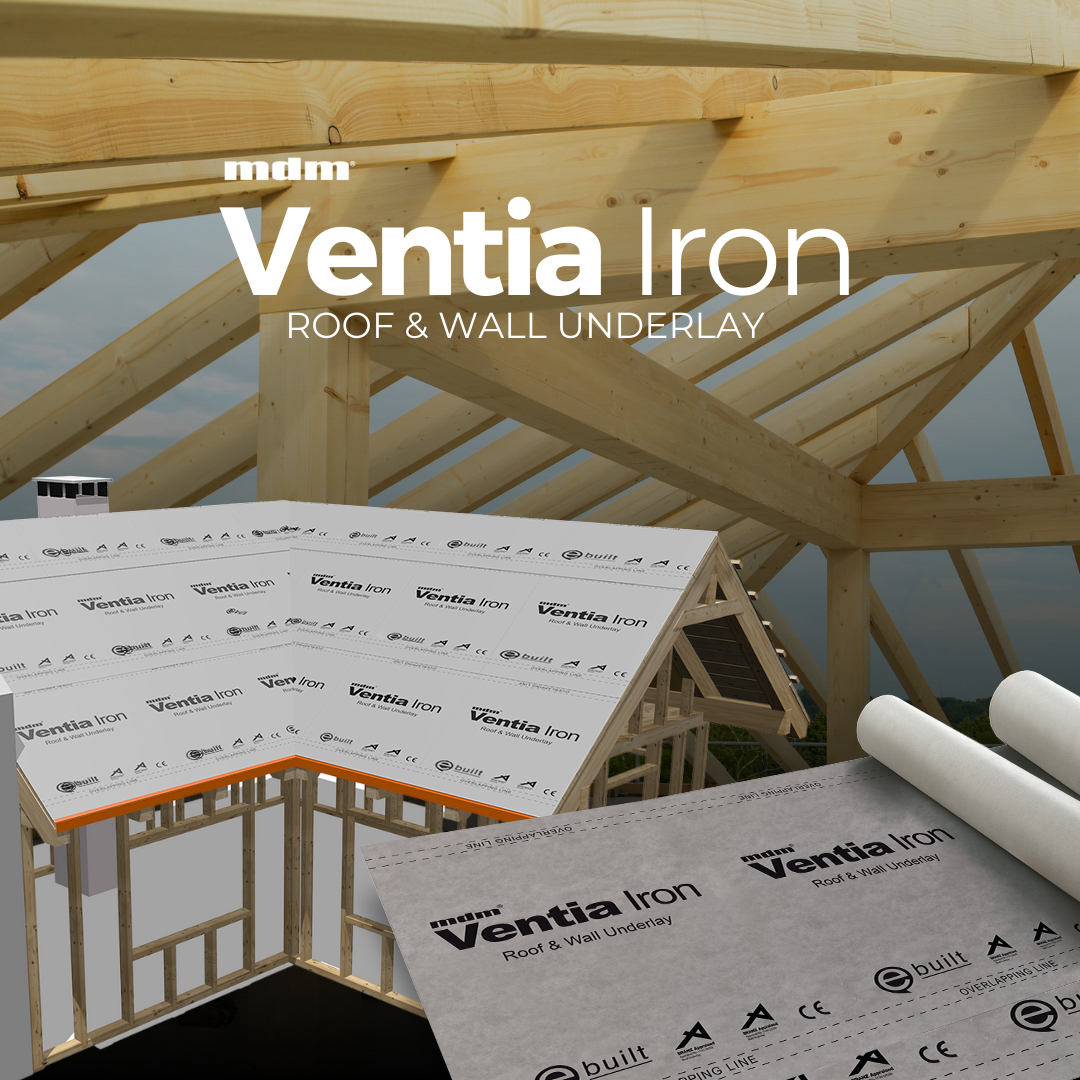 Build - VENTIA IRON - ROOF & WALL UNDERLAY 2.74m x 36.5m (100m2)